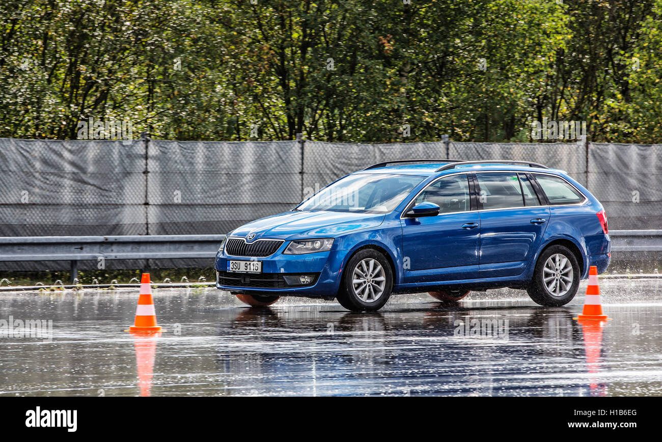 Skoda Octavia III Combi Stock Photo - Alamy