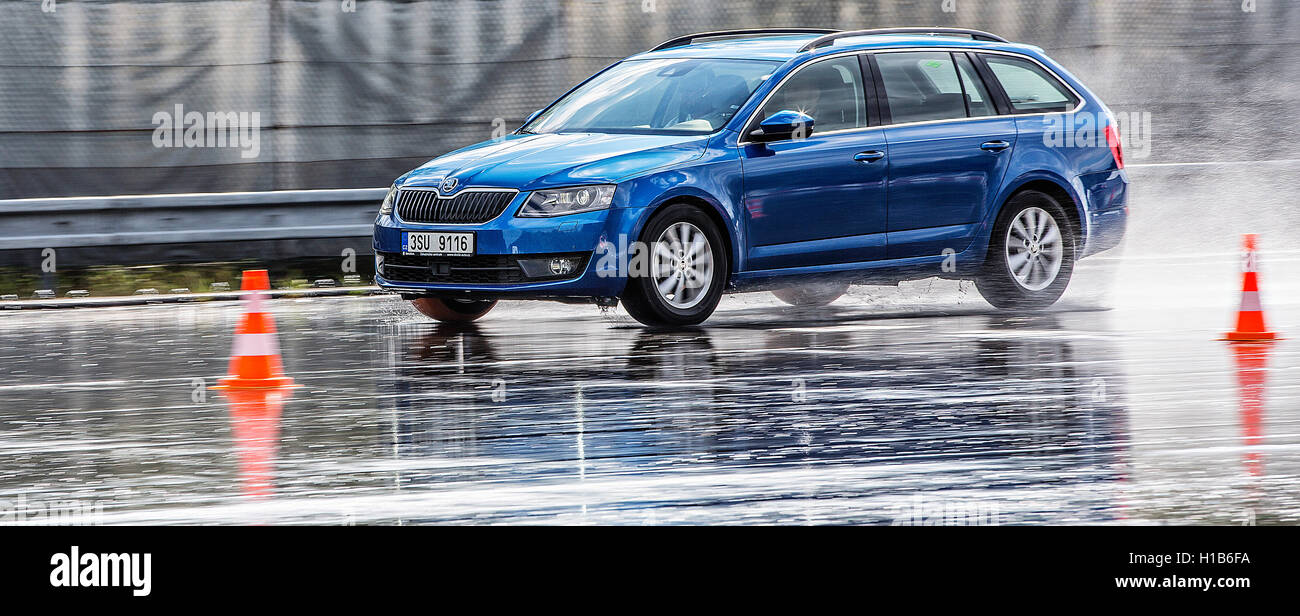 Skoda Octavia III Combi Stock Photo - Alamy