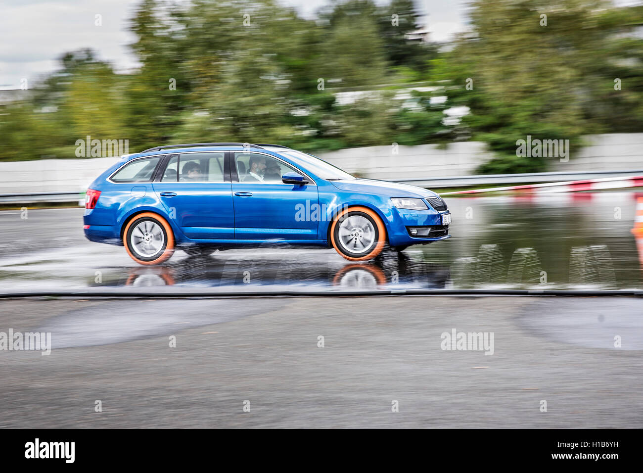 Skoda Octavia III Combi Stock Photo - Alamy