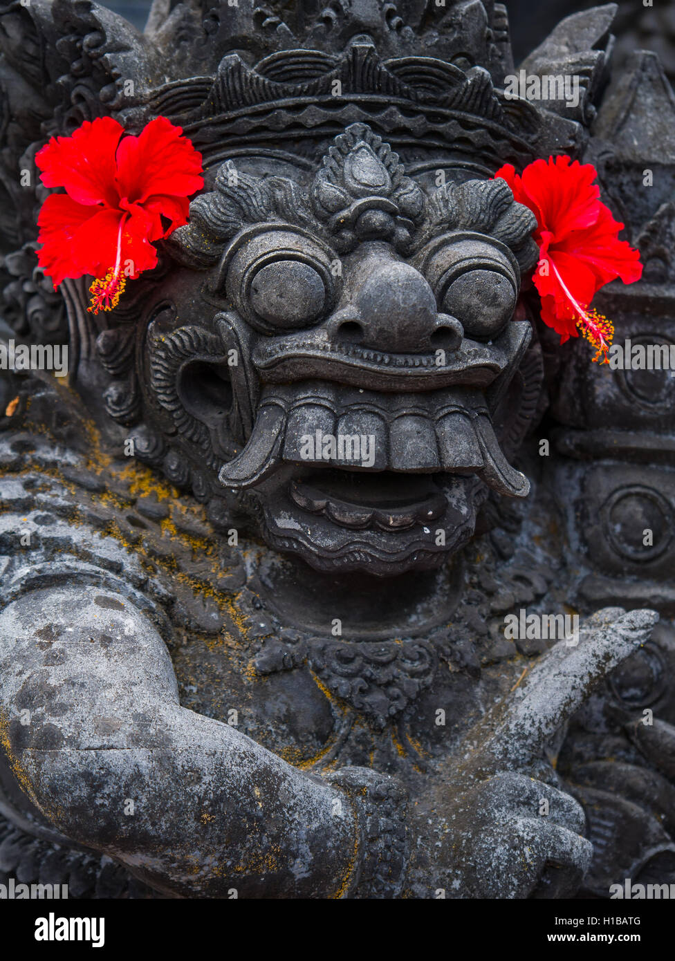 Balinese God statue at the temple Stock Photo - Alamy
