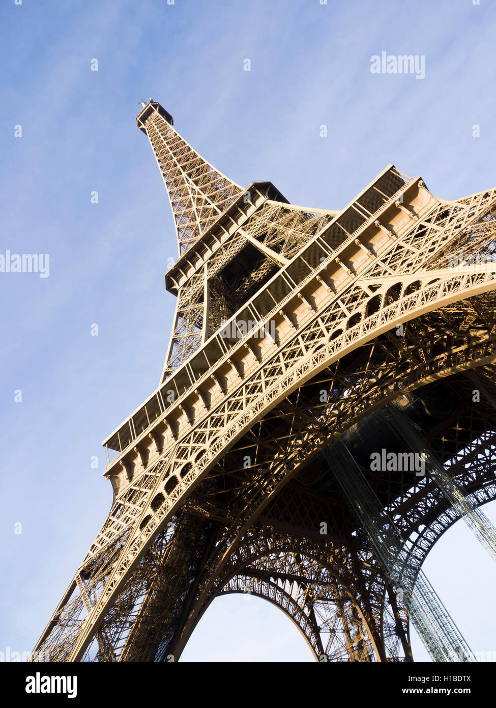 The Eiffel tower in Paris France Stock Photo - Alamy