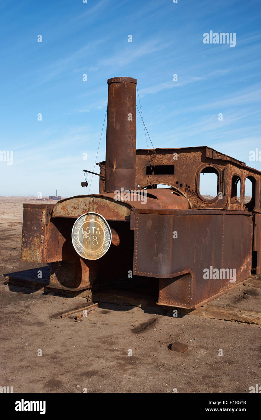 Humberstone Saltpeter Works Stock Photo - Alamy