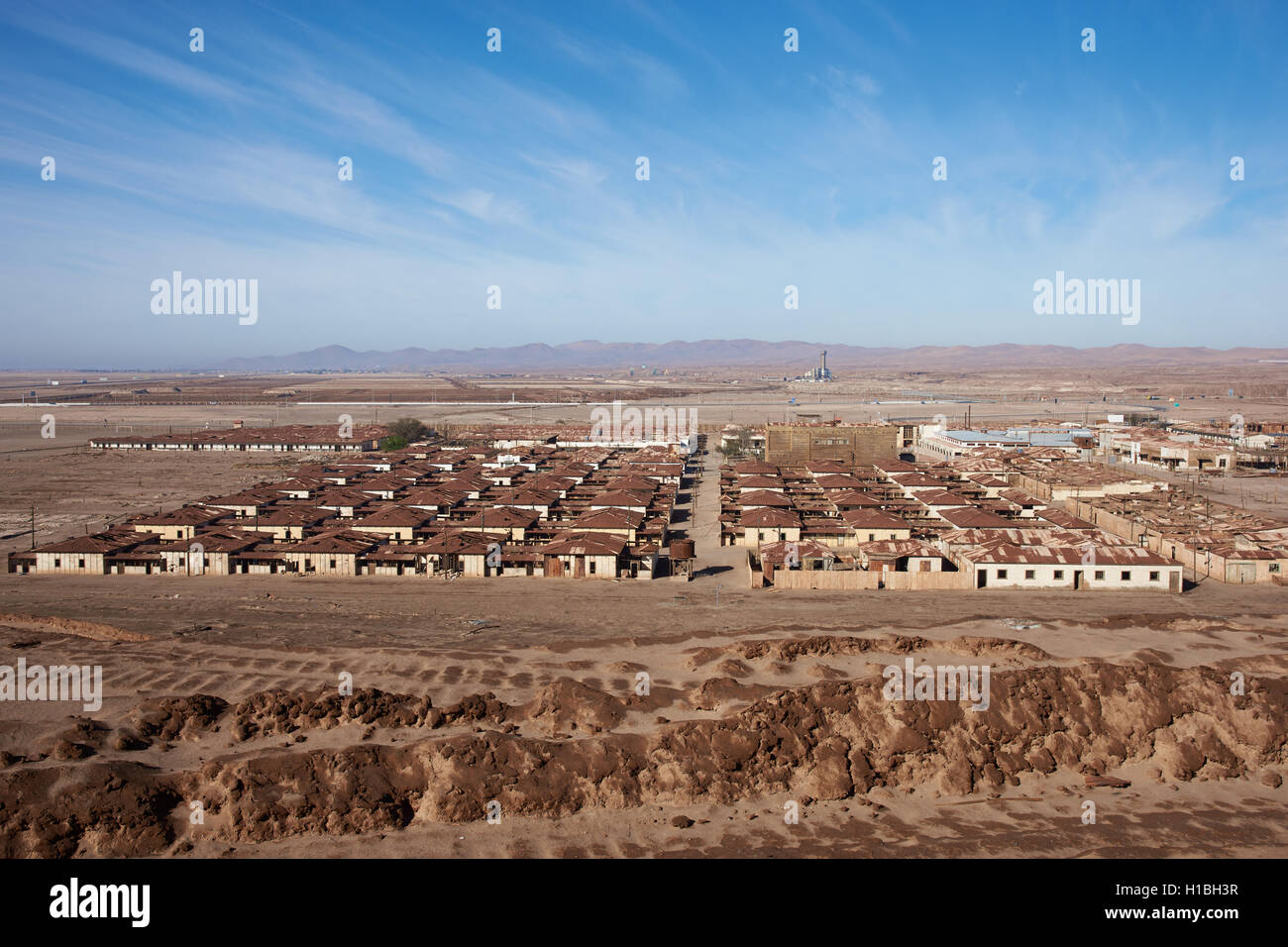 Humberstone Saltpeter Works Stock Photo - Alamy