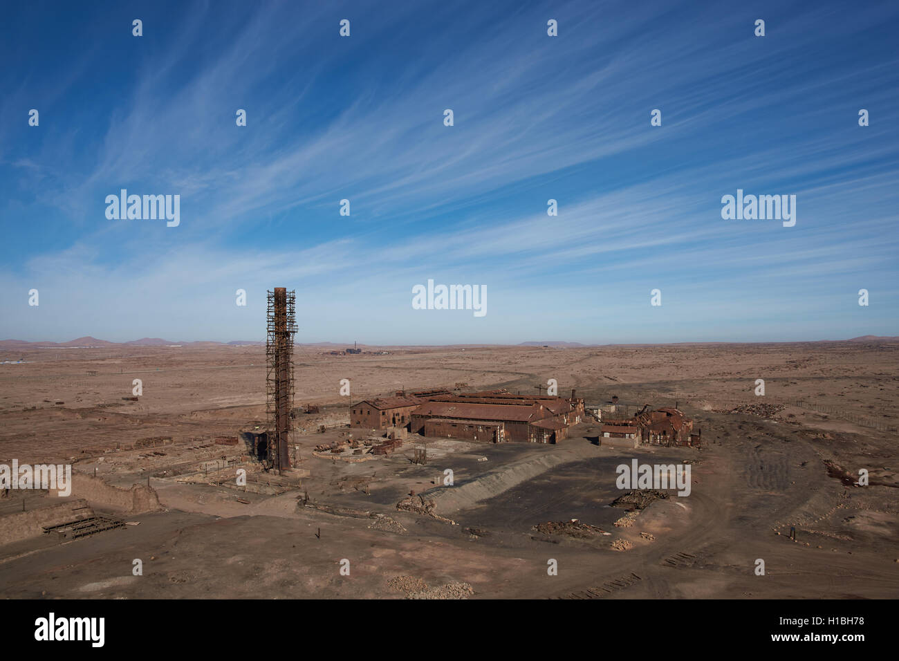Humberstone saltpetre mine hi-res stock photography and images - Alamy