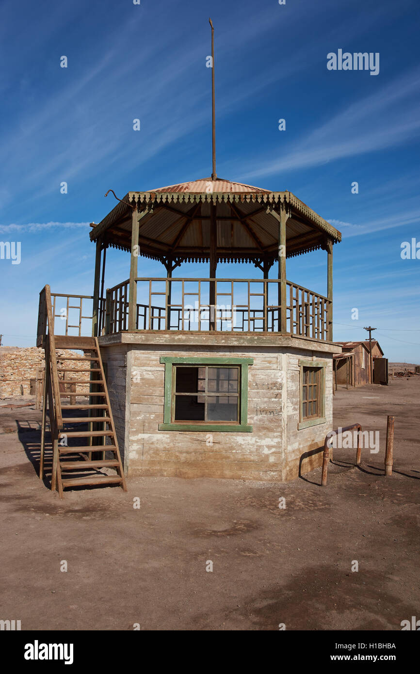 Humberstone Saltpeter Works Stock Photo - Alamy