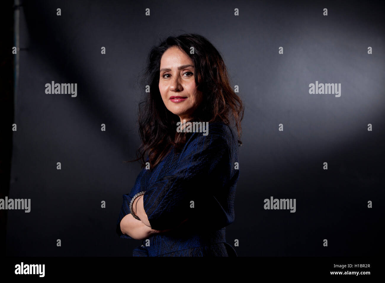 Raja Alem, the Saudi Arabian novelist, at the Edinburgh International ...