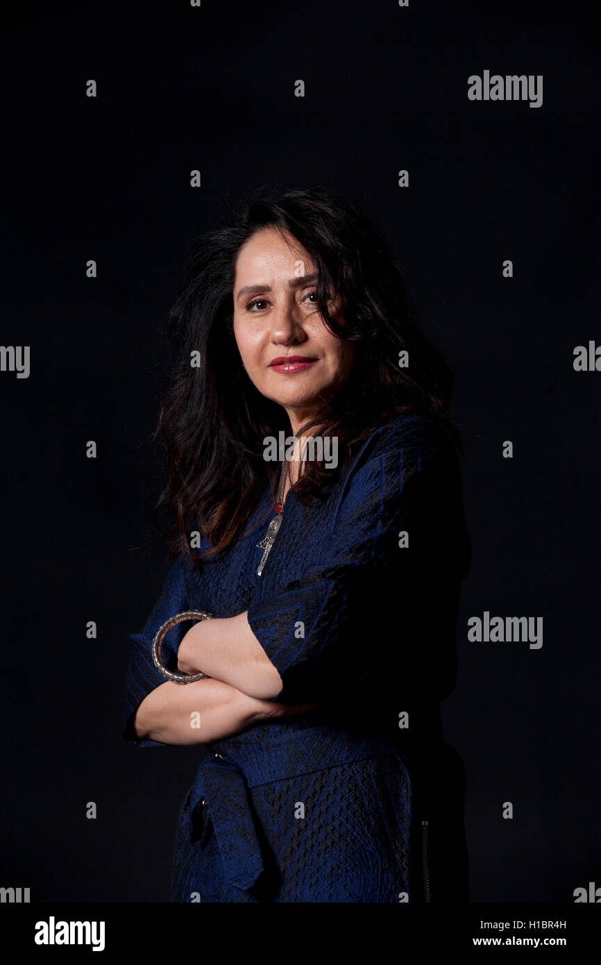 Raja Alem, the Saudi Arabian novelist, at the Edinburgh International ...