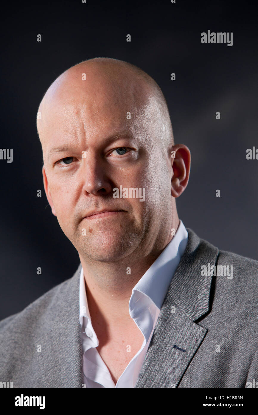 Richard T Kelly, the British writer and author, at the Edinburgh ...