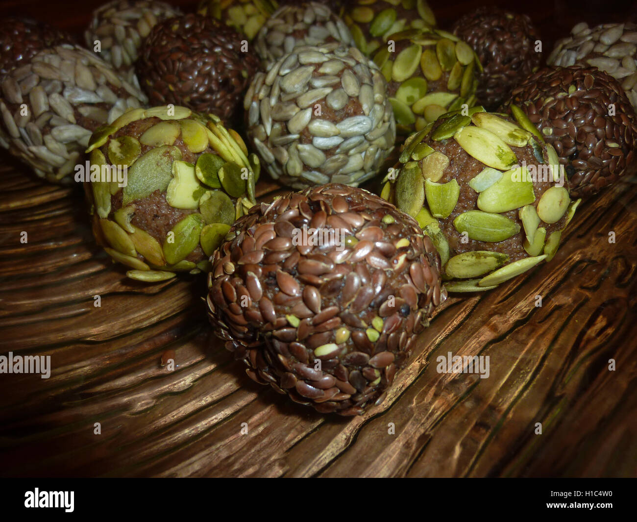 Candy of dried fruits and nuts. Healthy eating. raw food Stock Photo ...