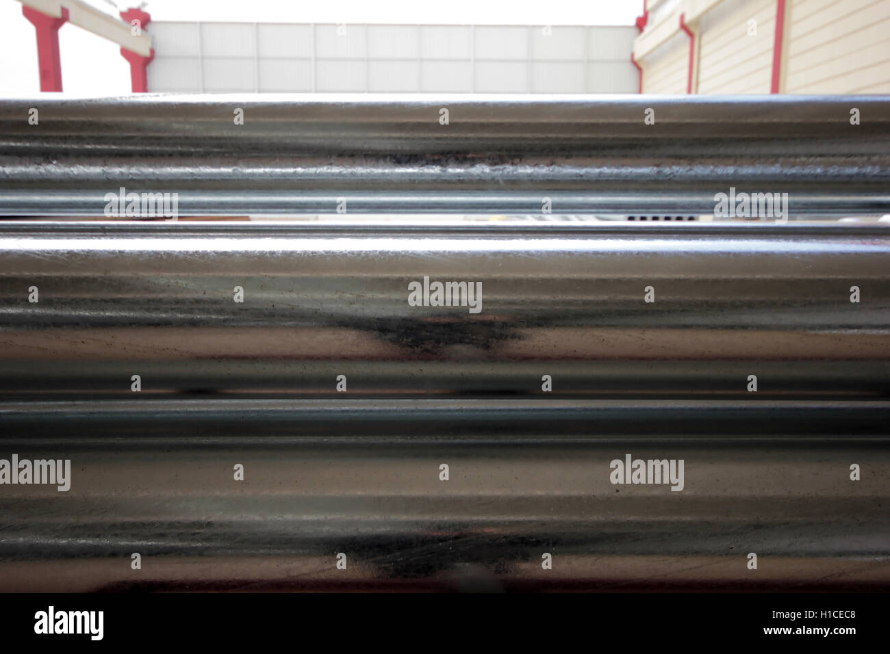 Tubular steel pattern hi-res stock photography and images - Alamy