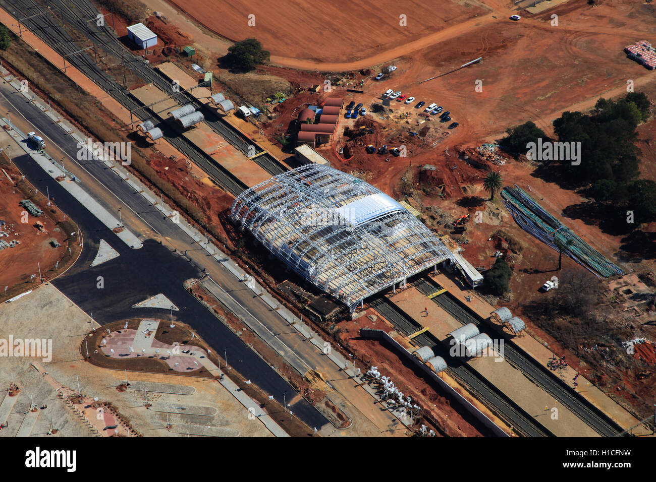 Construction of fnb stadium hi-res stock photography and images - Alamy