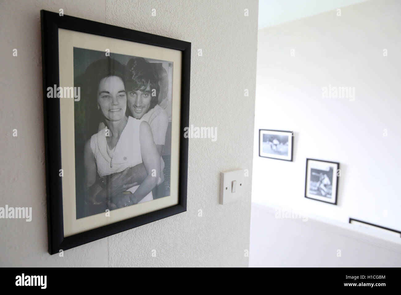 A photo of George with his Mum - The Family Home of George Best, 16 ...