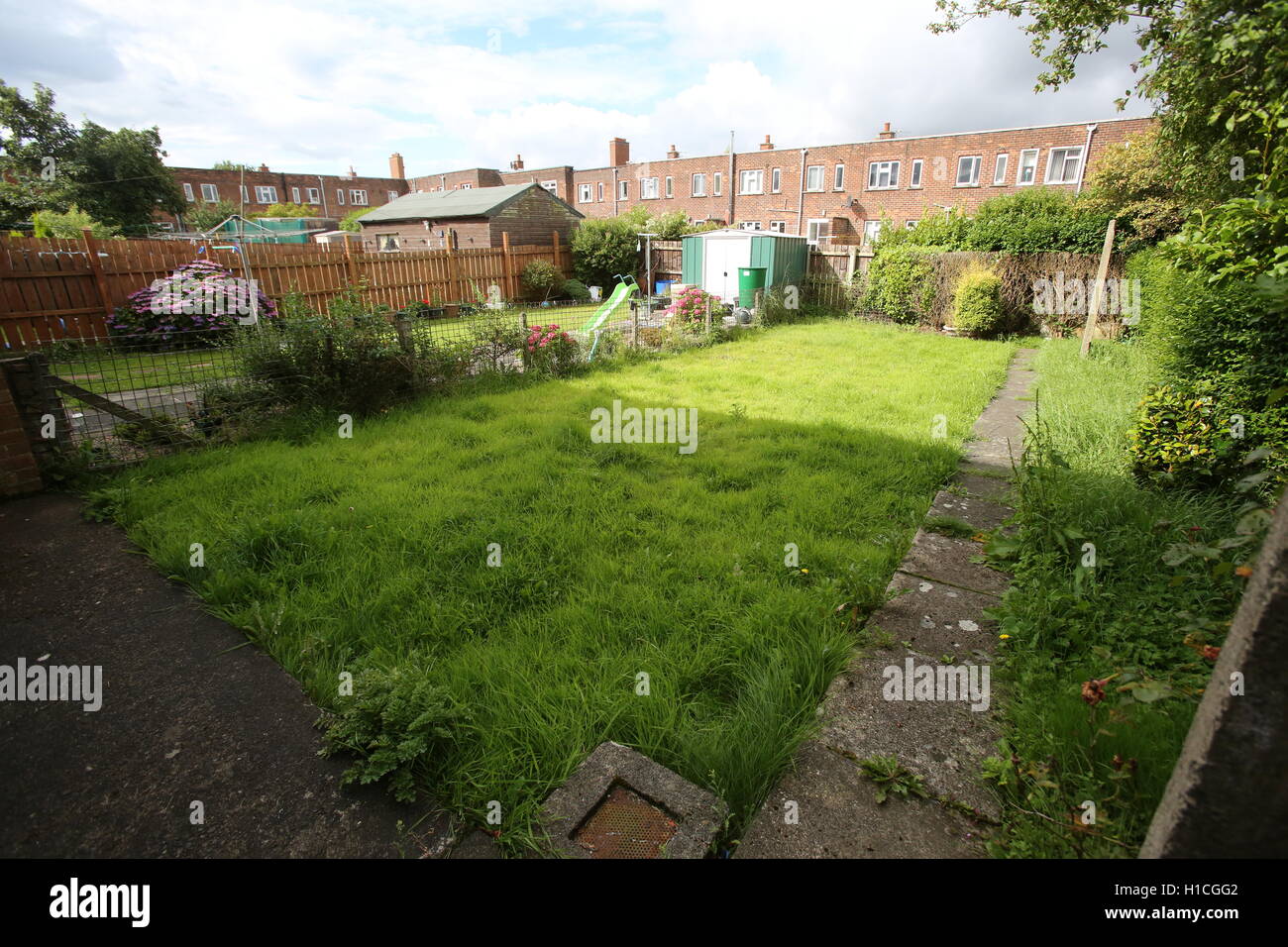 Back garden. A new place to stay - The Family Home of George Best, 16 ...