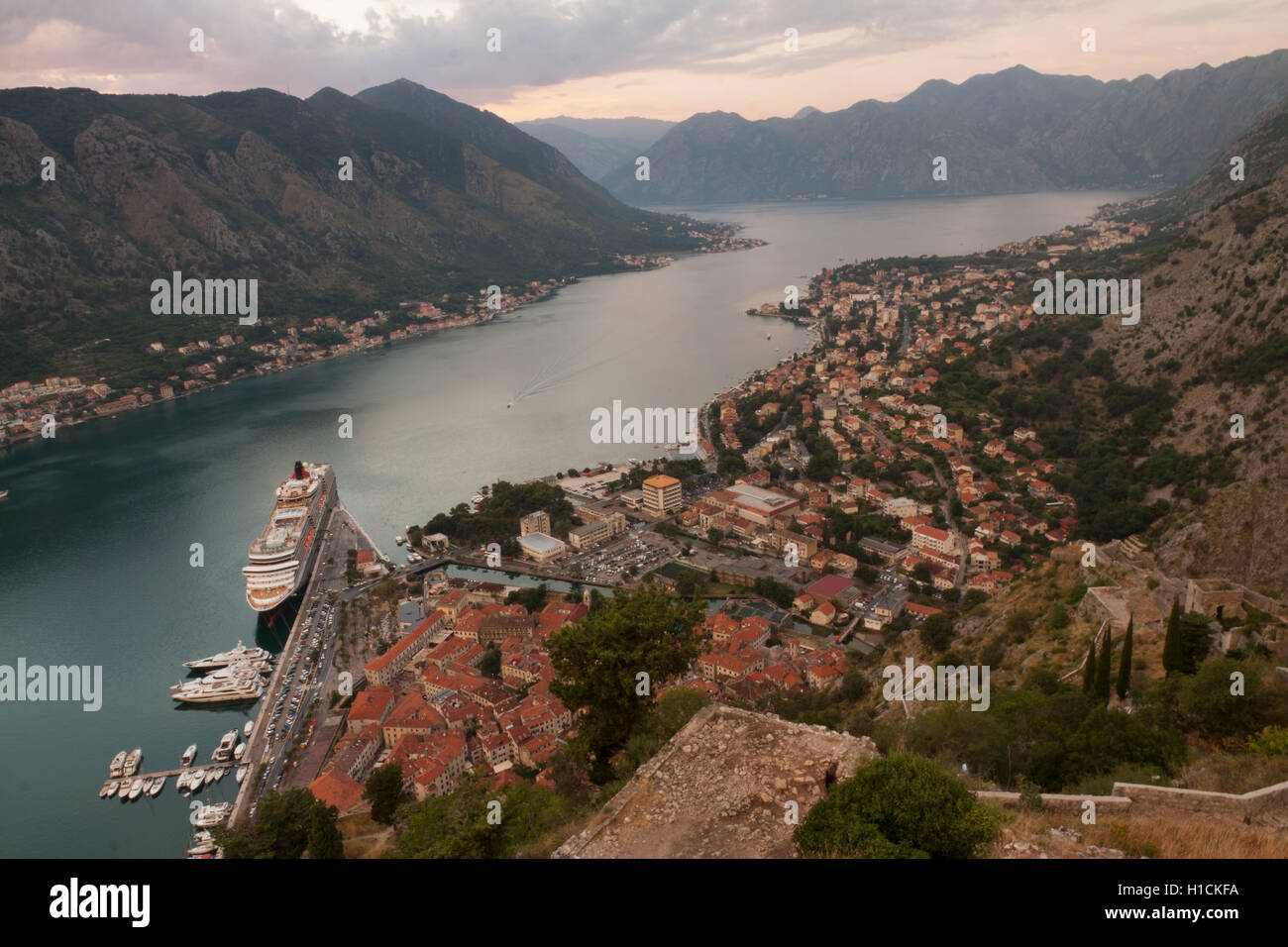 Kotor bay in montenegro hi-res stock photography and images - Alamy