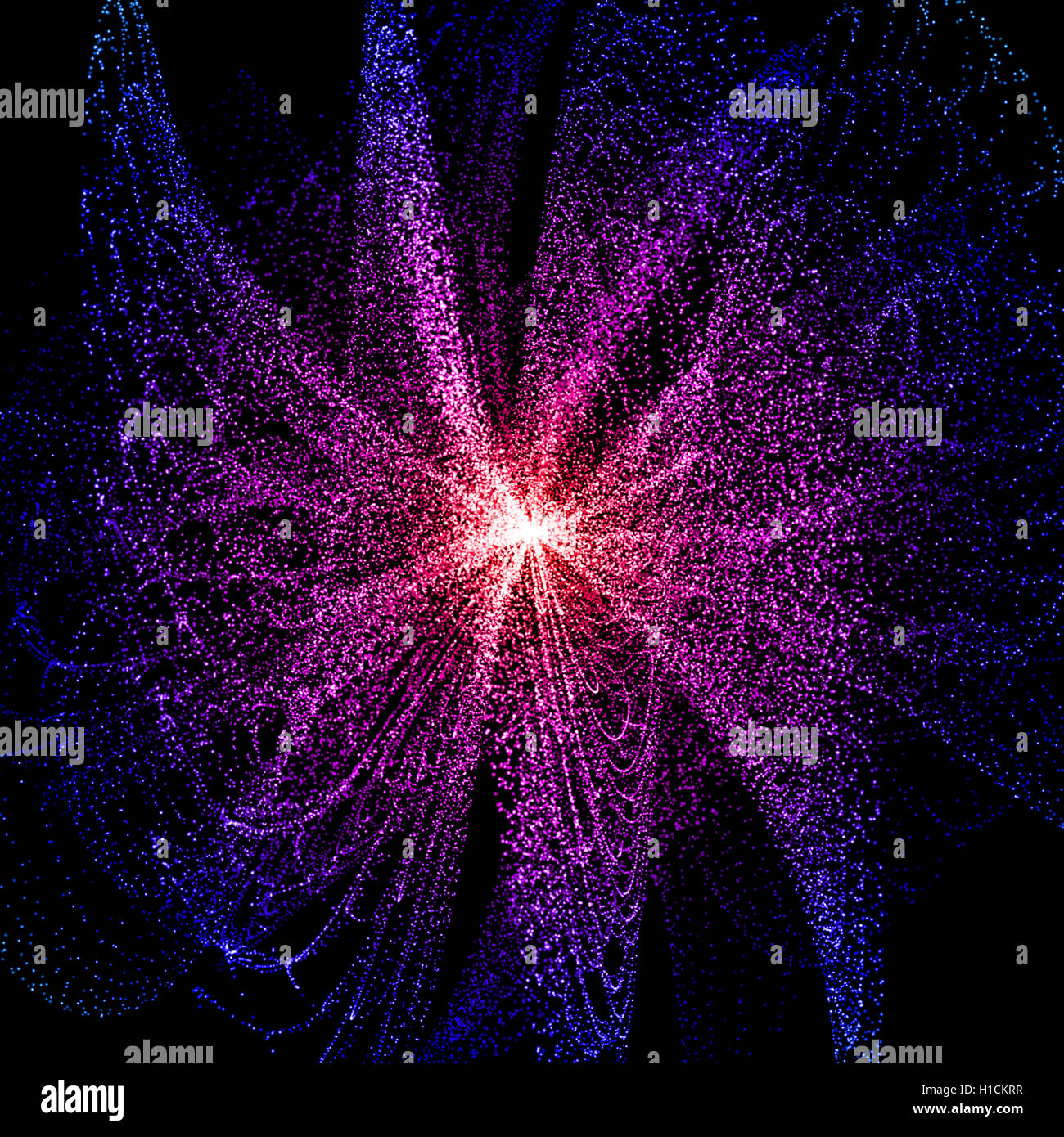 Surreal magic background of glittering sparks Stock Photo - Alamy