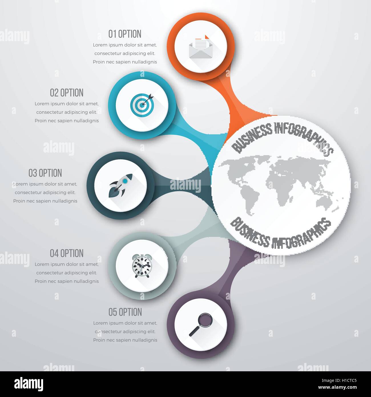Timeline Vector 3d Infographic Stock Vector Image & Art - Alamy