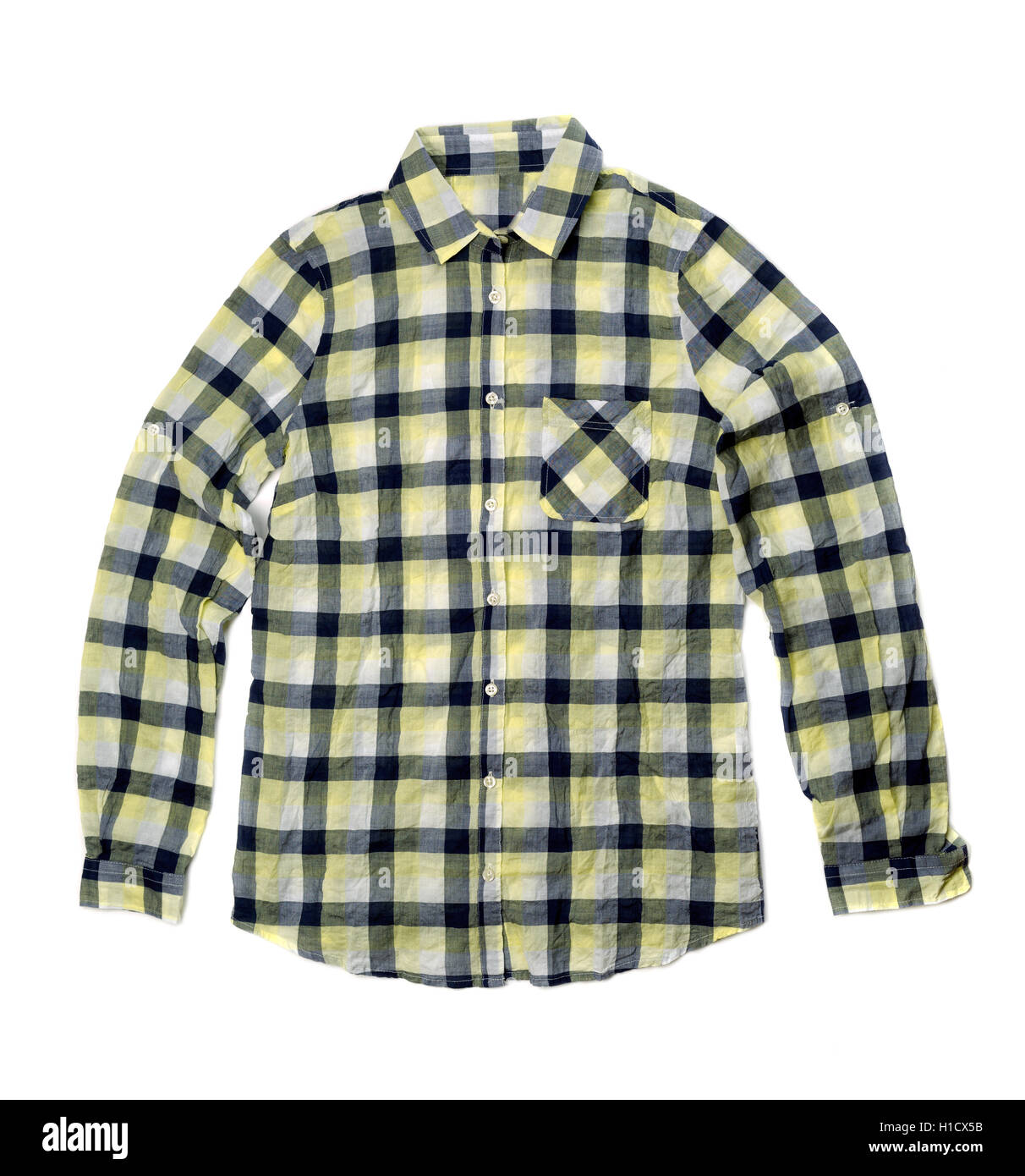 Checkered collar Cut Out Stock Images & Pictures - Alamy