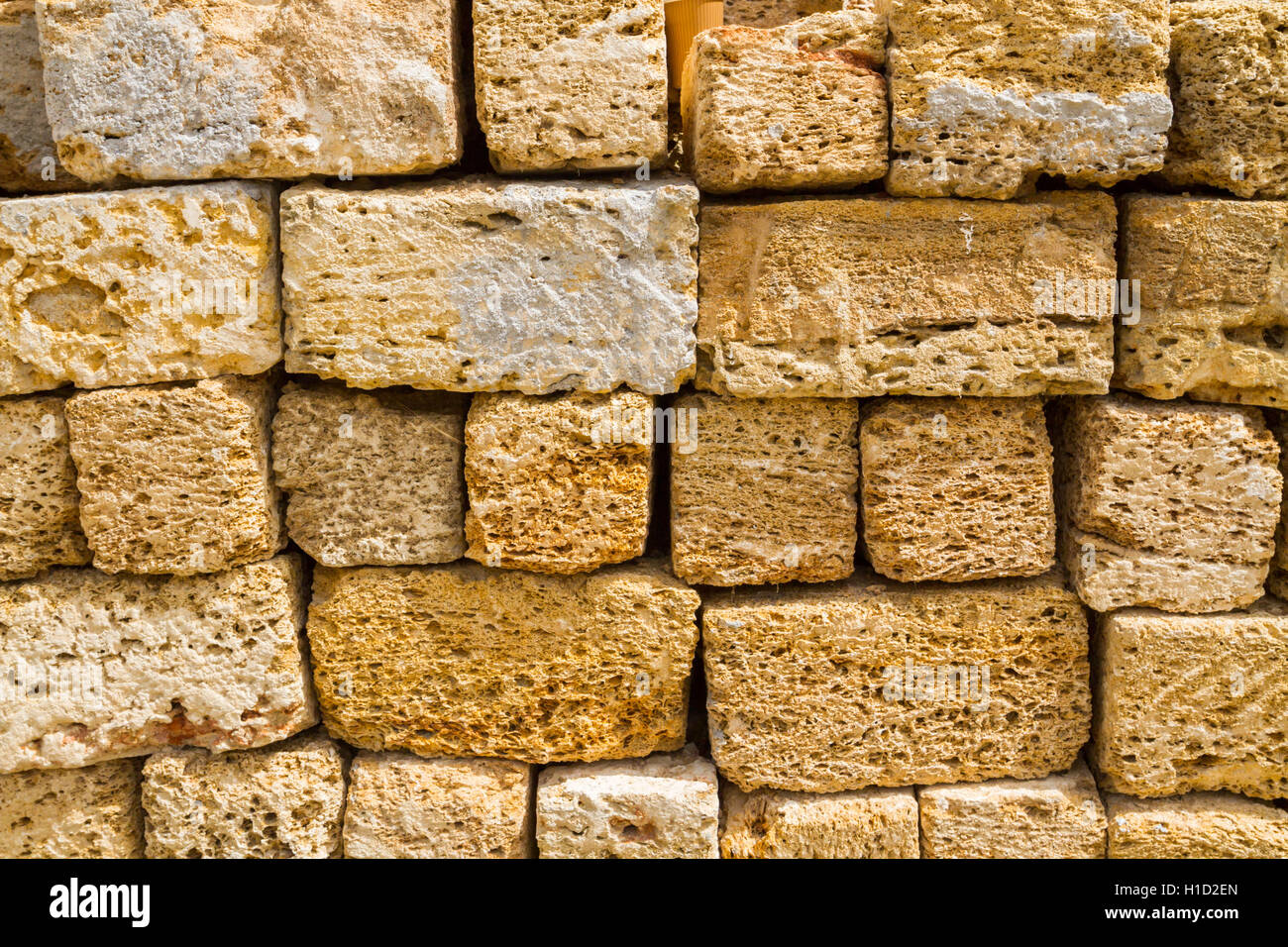 Natural material for the construction of coquina Stock Photo - Alamy