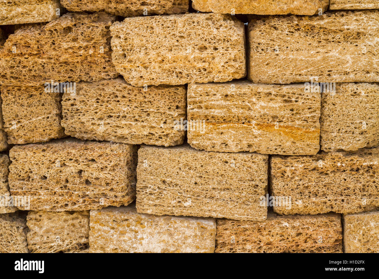 Natural material for the construction of coquina Stock Photo - Alamy