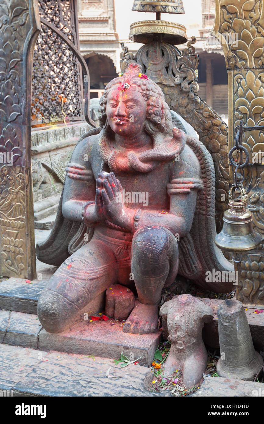Garuda, Changu Narayan temple near Bhaktapur, Nepal Stock Photo - Alamy