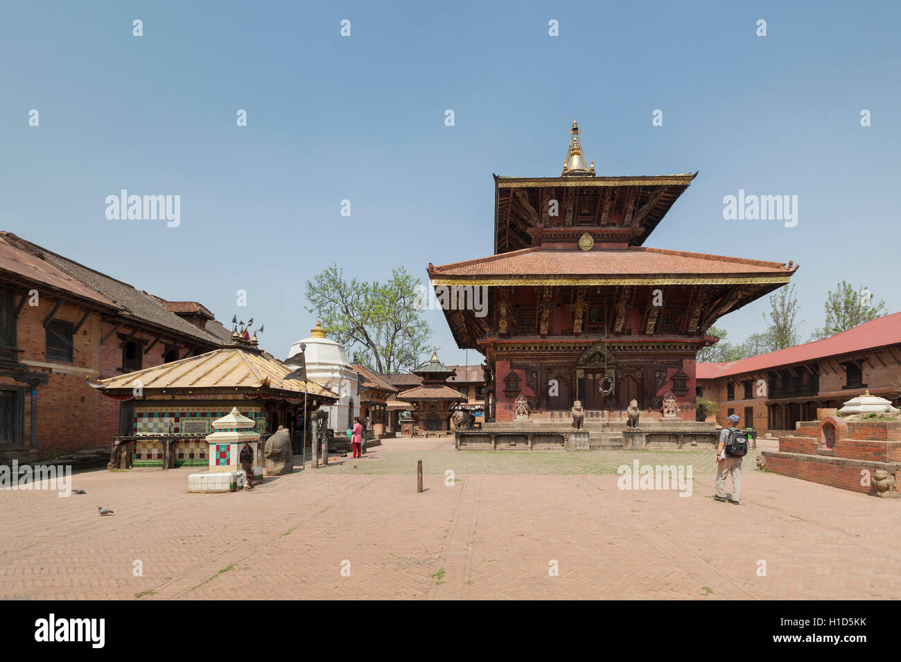 Changu Narayan temple, near Bhaktapur, Nepal Stock Photo - Alamy