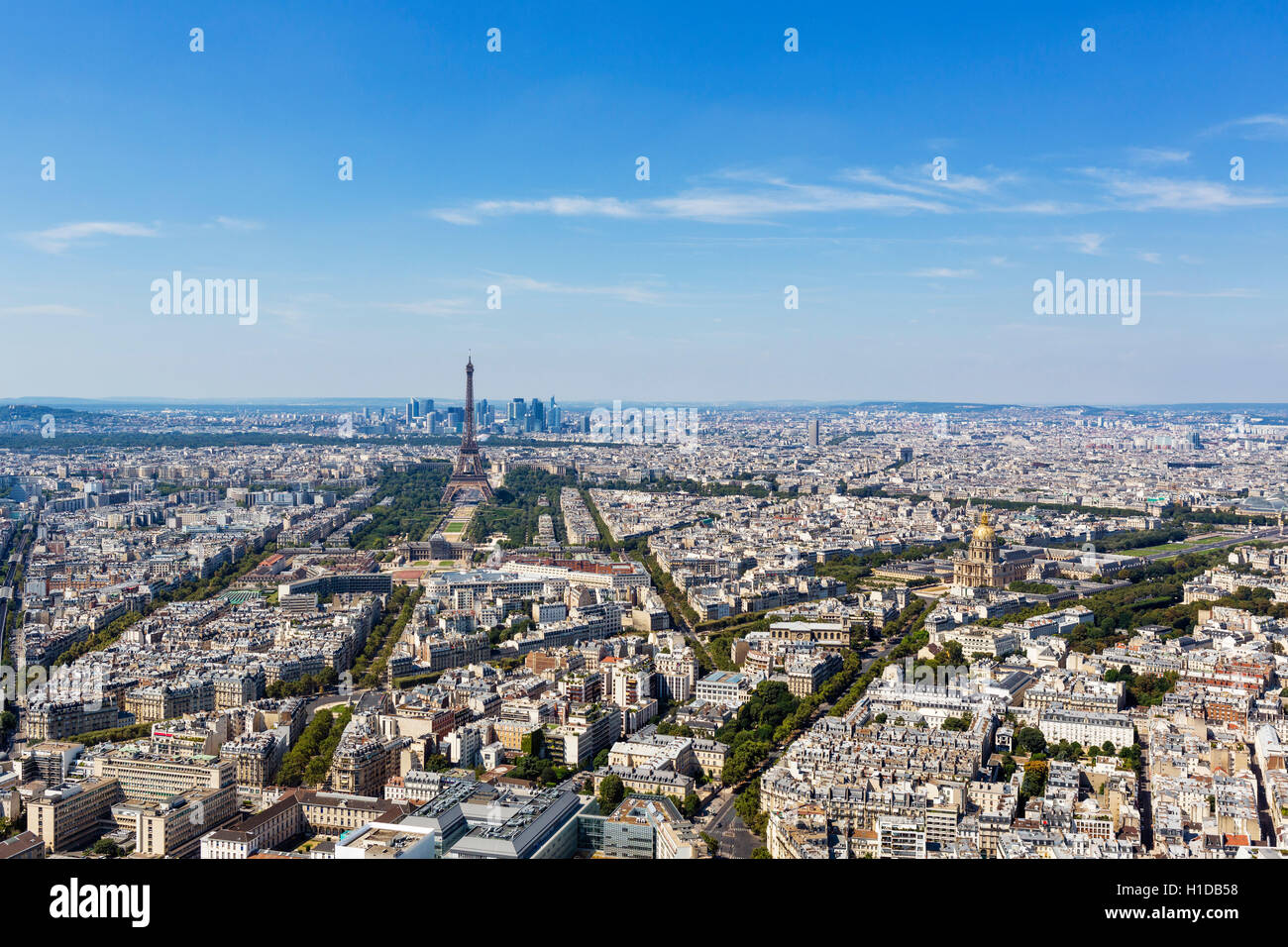 View from the top of the eiffel tower hi-res stock photography and images - Alamy