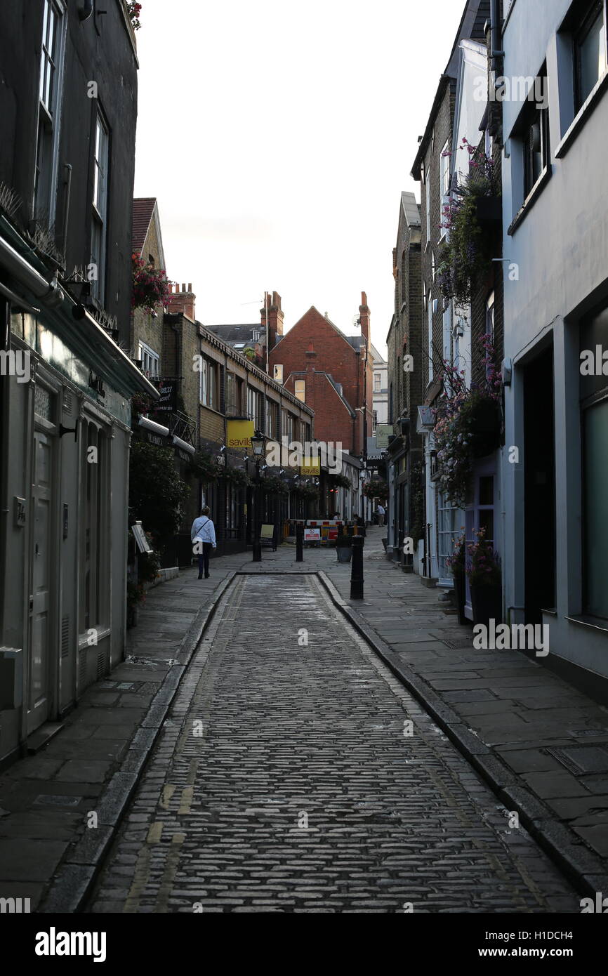 Heath street hampstead london borough hi-res stock photography and ...