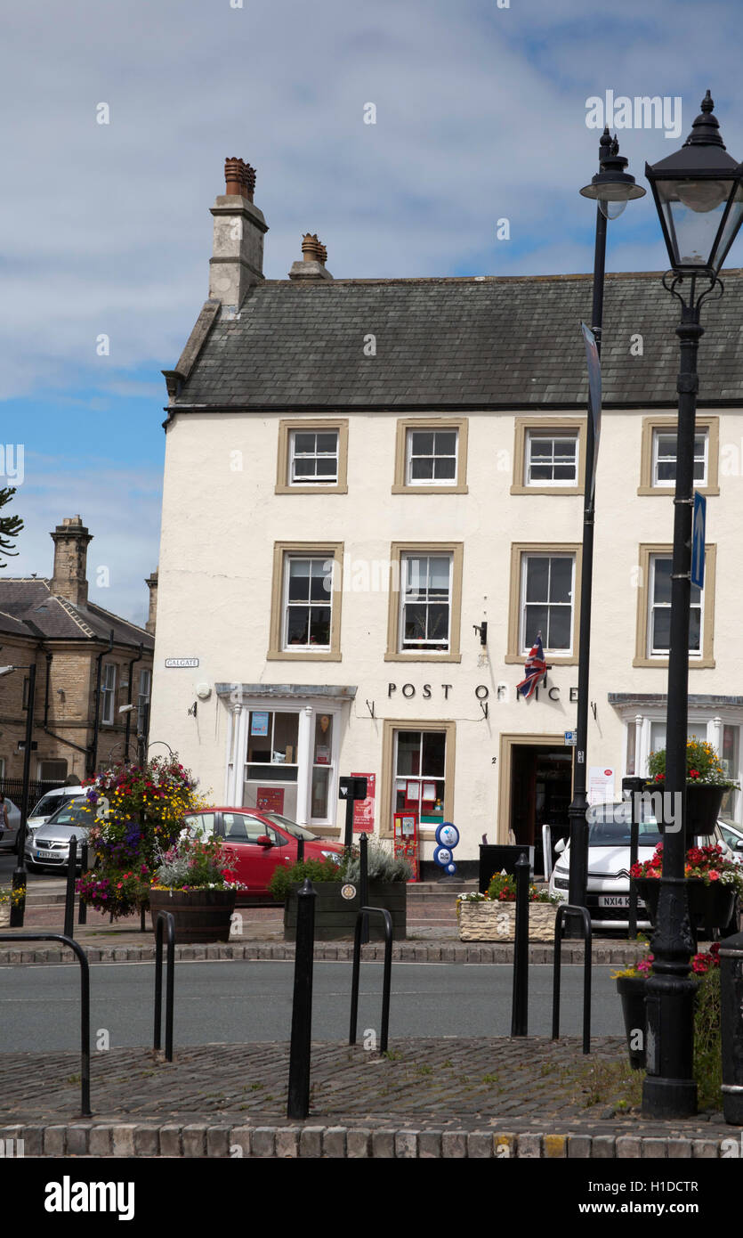 Post Office Galgate Barnard Castle County Durham England Stock Photo ...