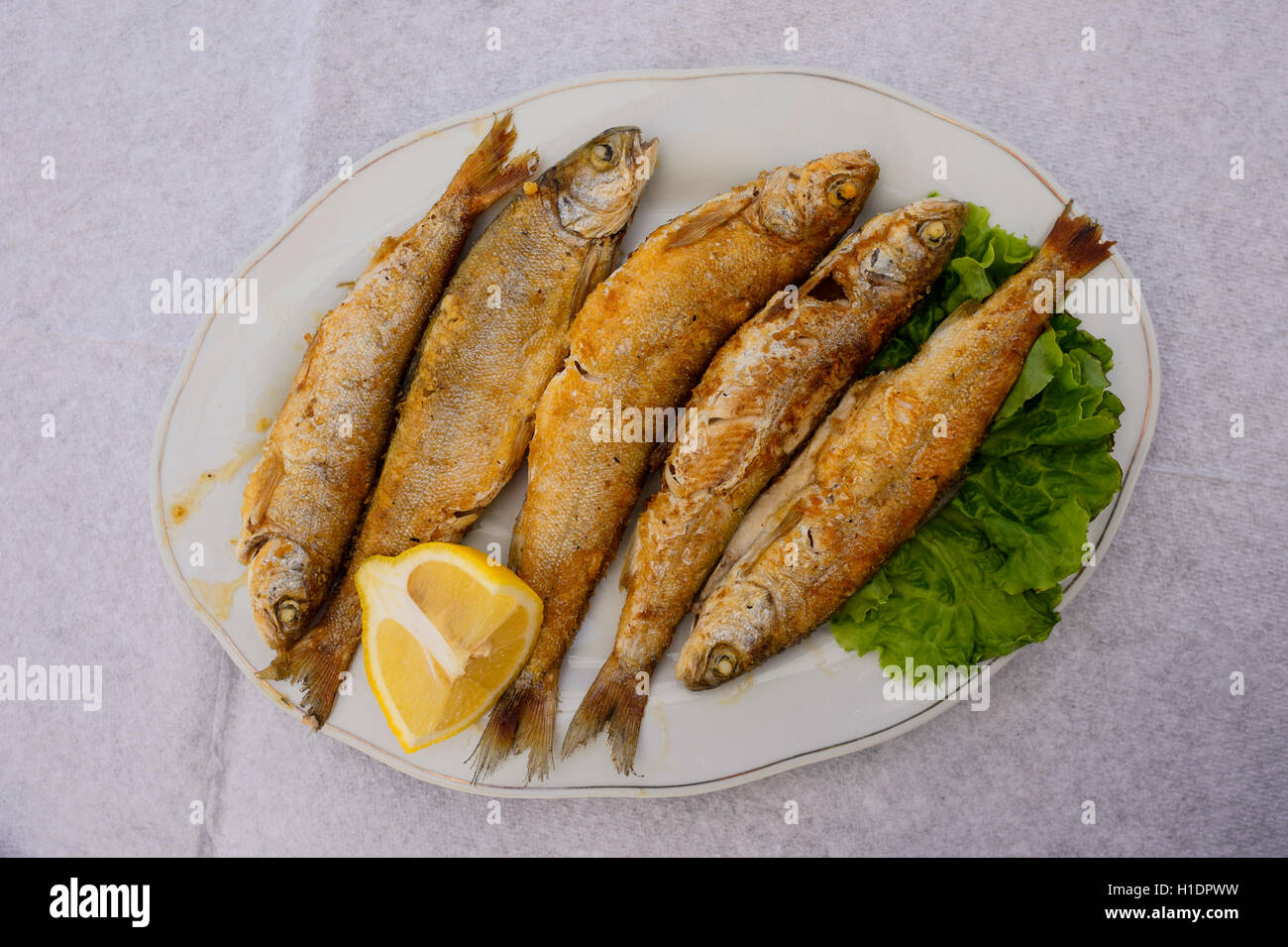 Ohrid lake fish hi-res stock photography and images - Alamy