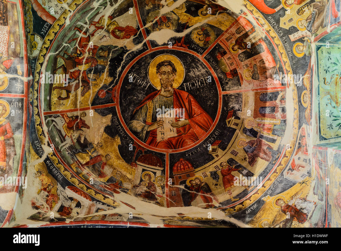 Leusa church near Permet Stock Photo - Alamy