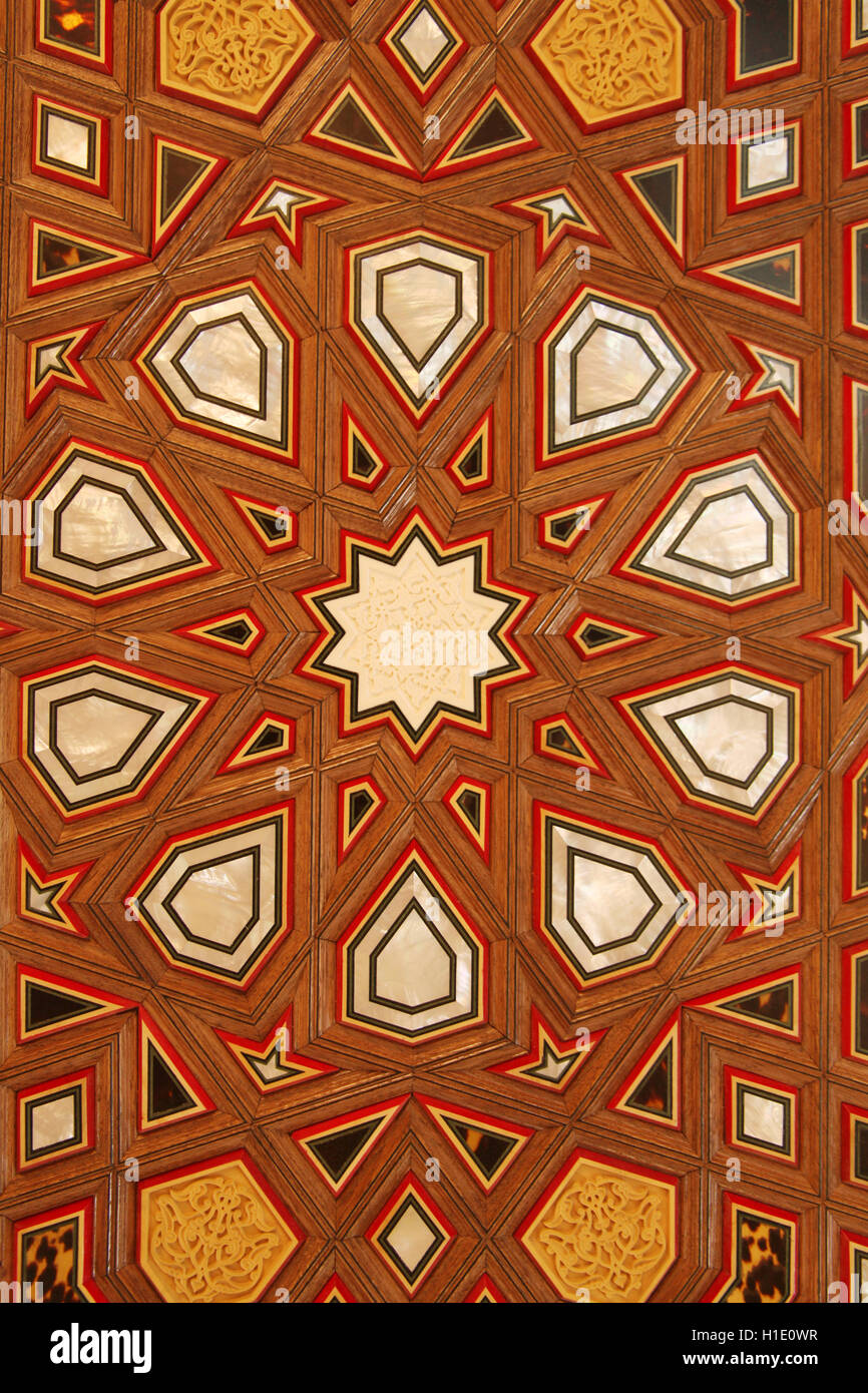 Wood inlay islam hi-res stock photography and images - Alamy