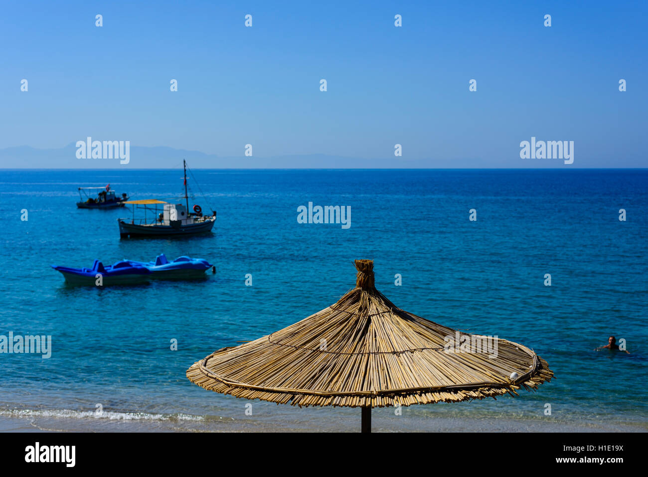 Qeparo beach, Albania Stock Photo - Alamy