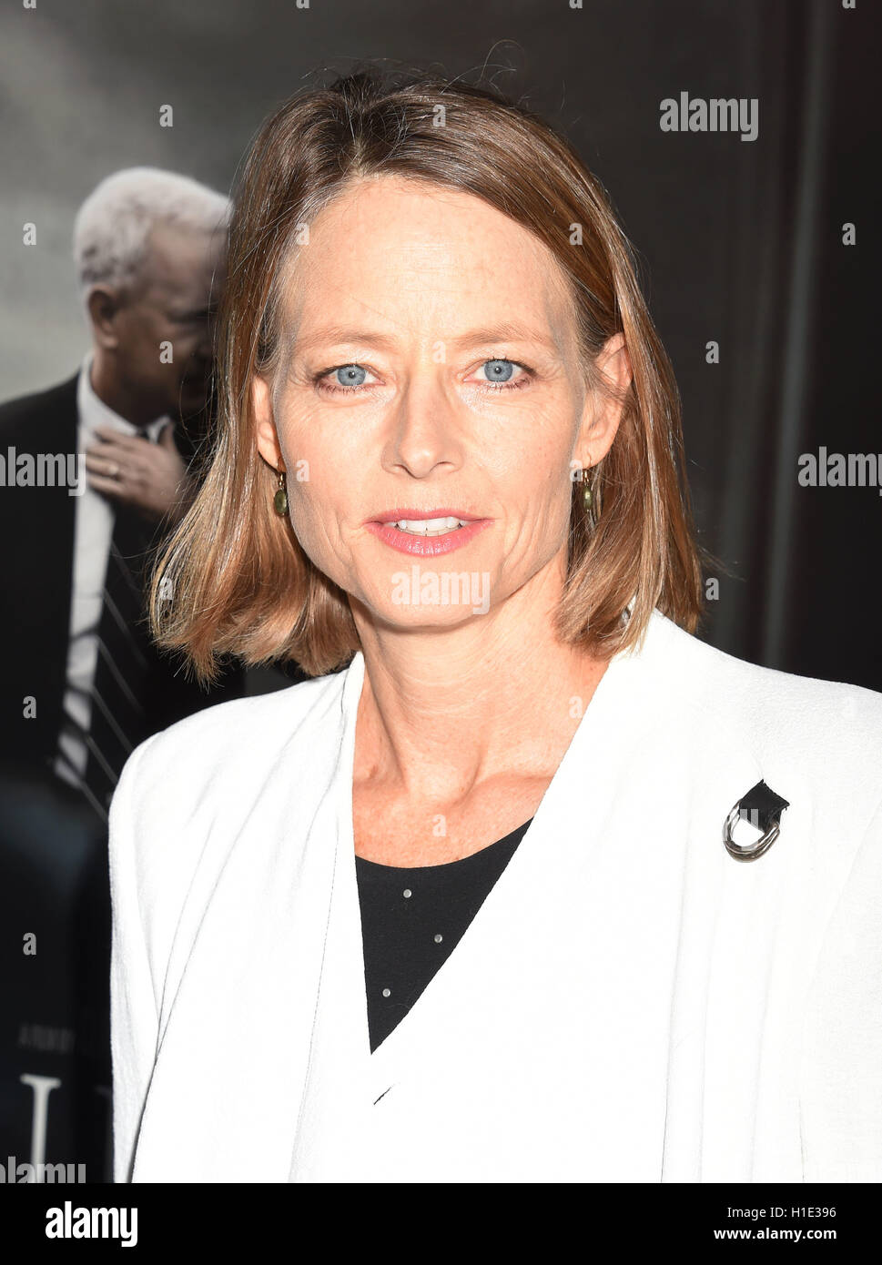 JODIE FOSTER US film actress in September 2016. Photo Jeffrey Mayer ...