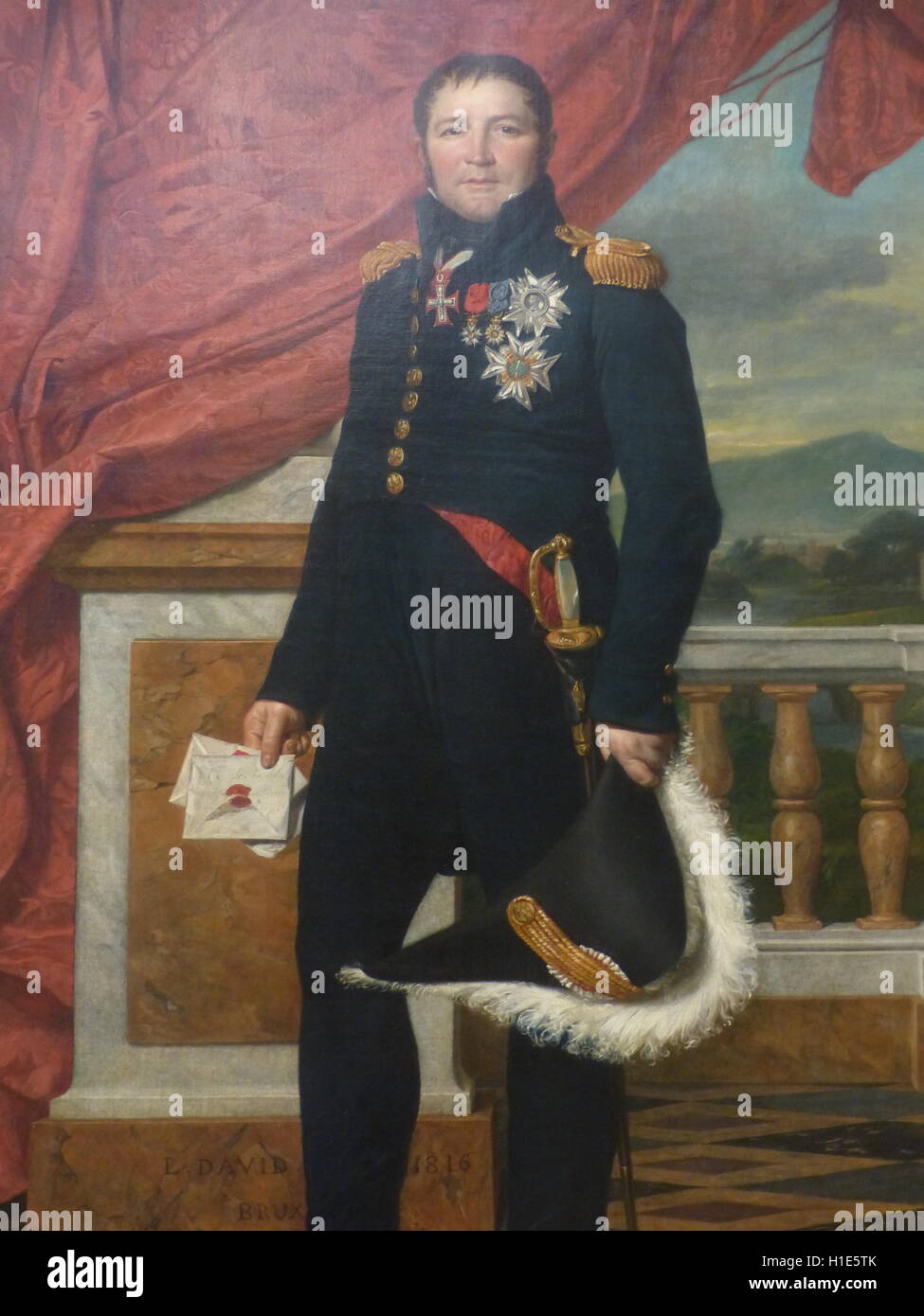 Metropolitan Museum of Art, portrait of Napoleon Bonaparte Stock Photo ...
