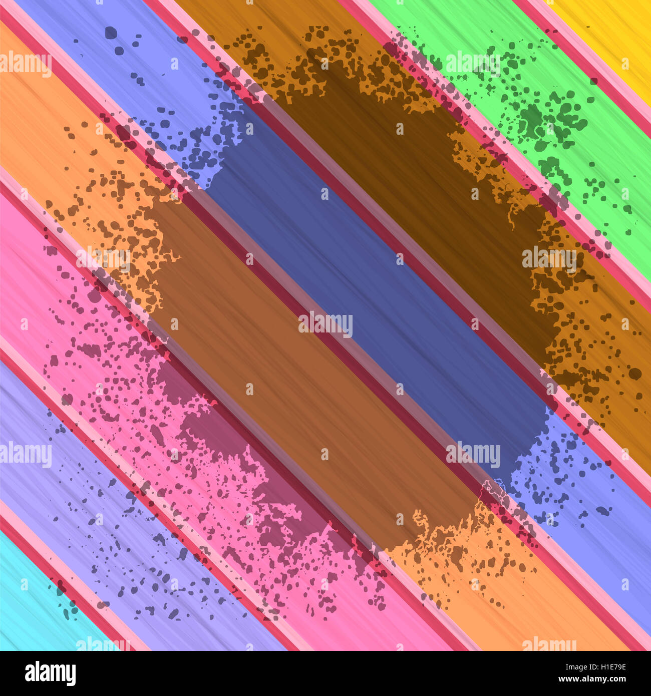 Colored Wood Planks. Colorful Boards Stock Photo - Alamy