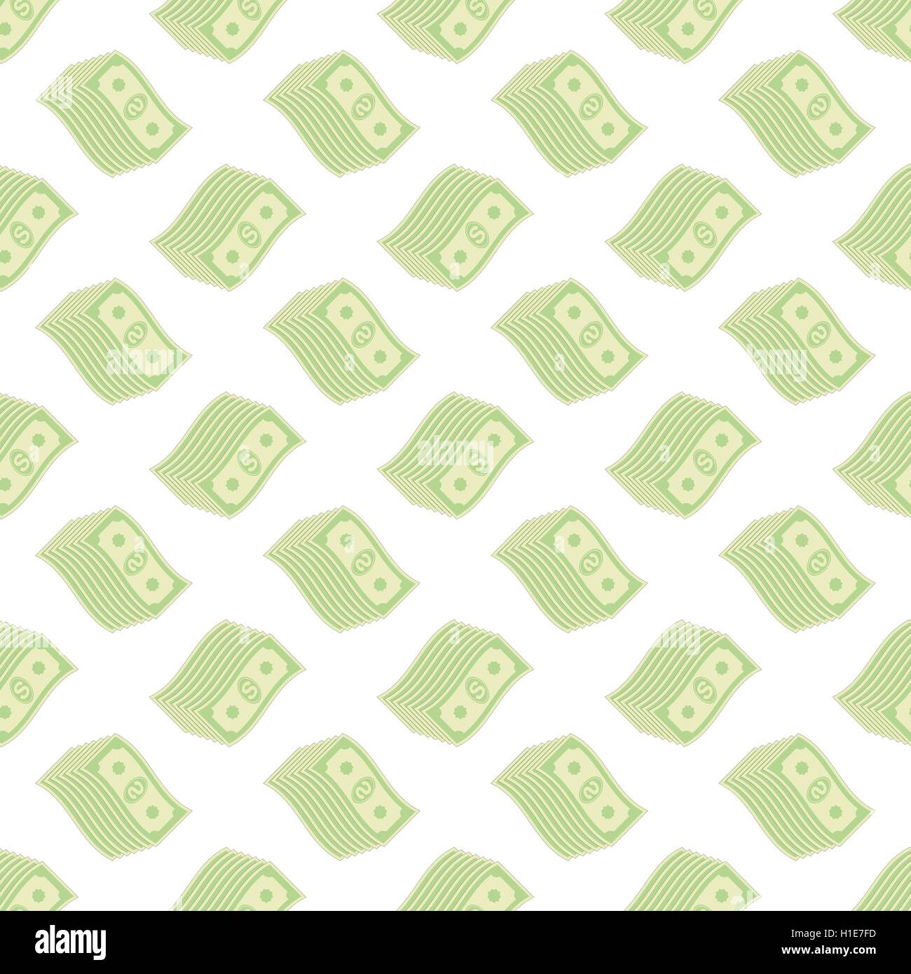 Set of Paper Dollars Seamless Pattern Stock Vector Image & Art - Alamy