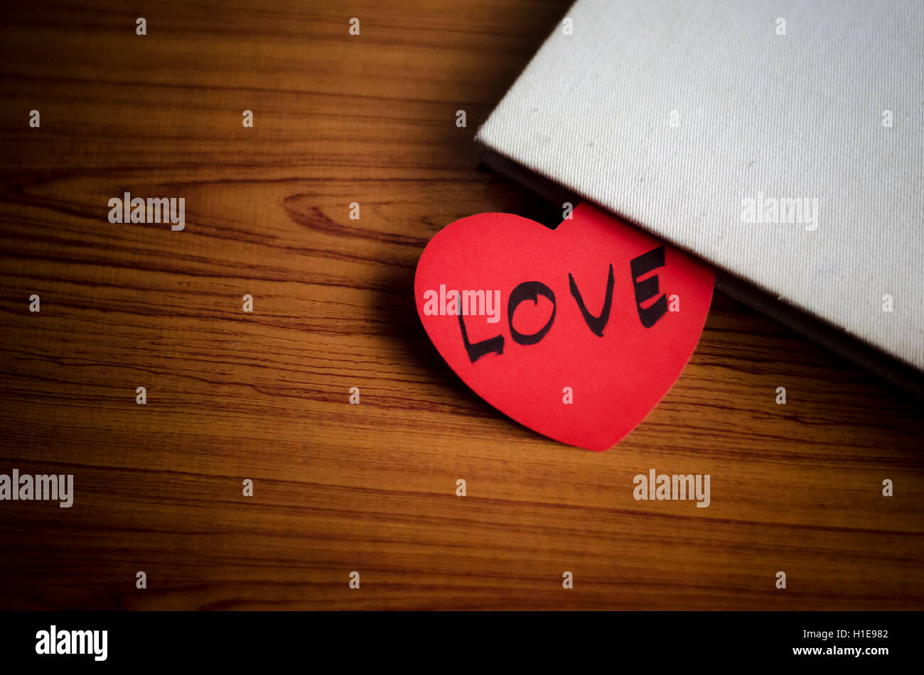 diary of love Stock Photo - Alamy
