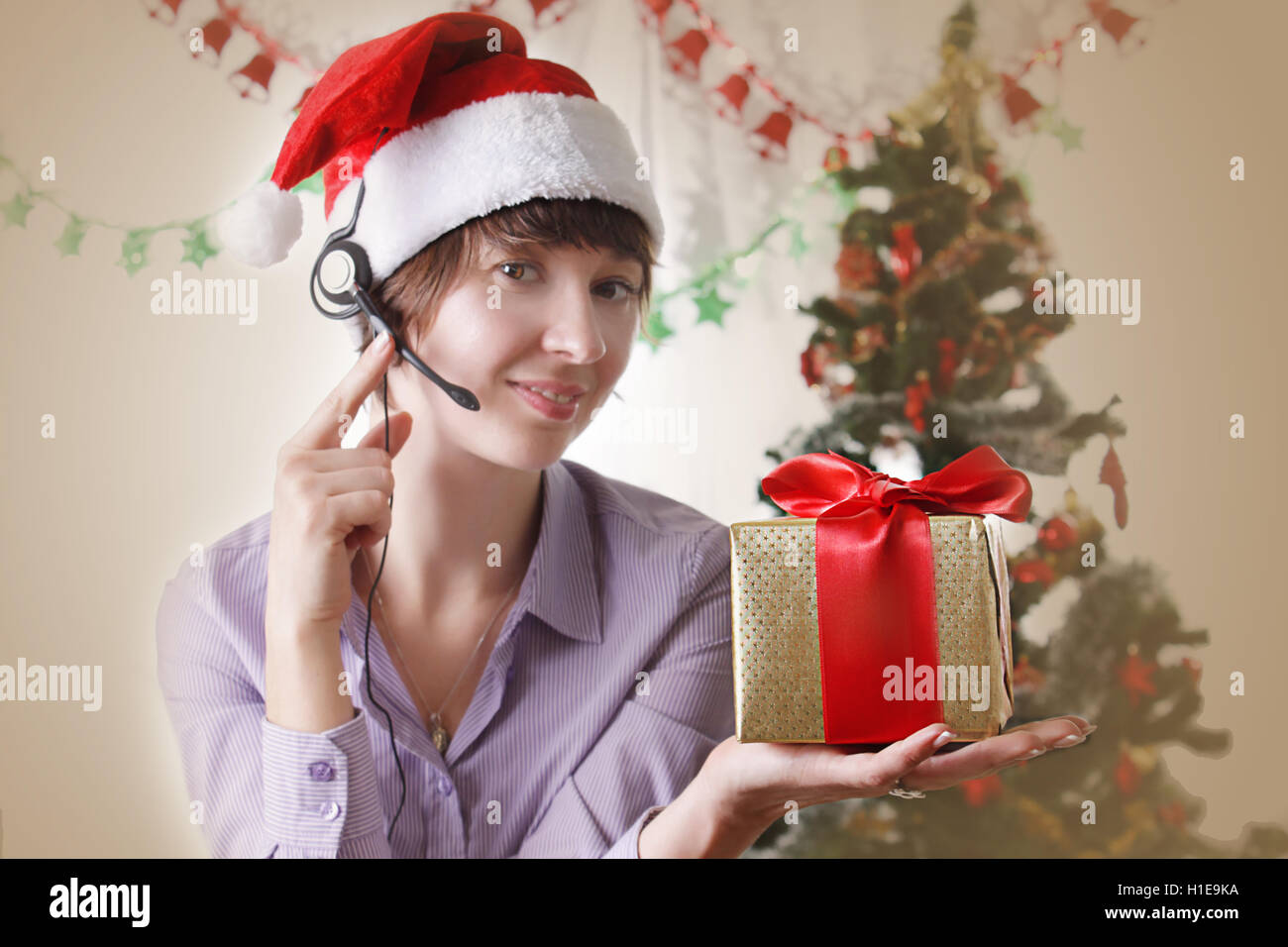 Secretary santa claus hi-res stock photography and images - Alamy
