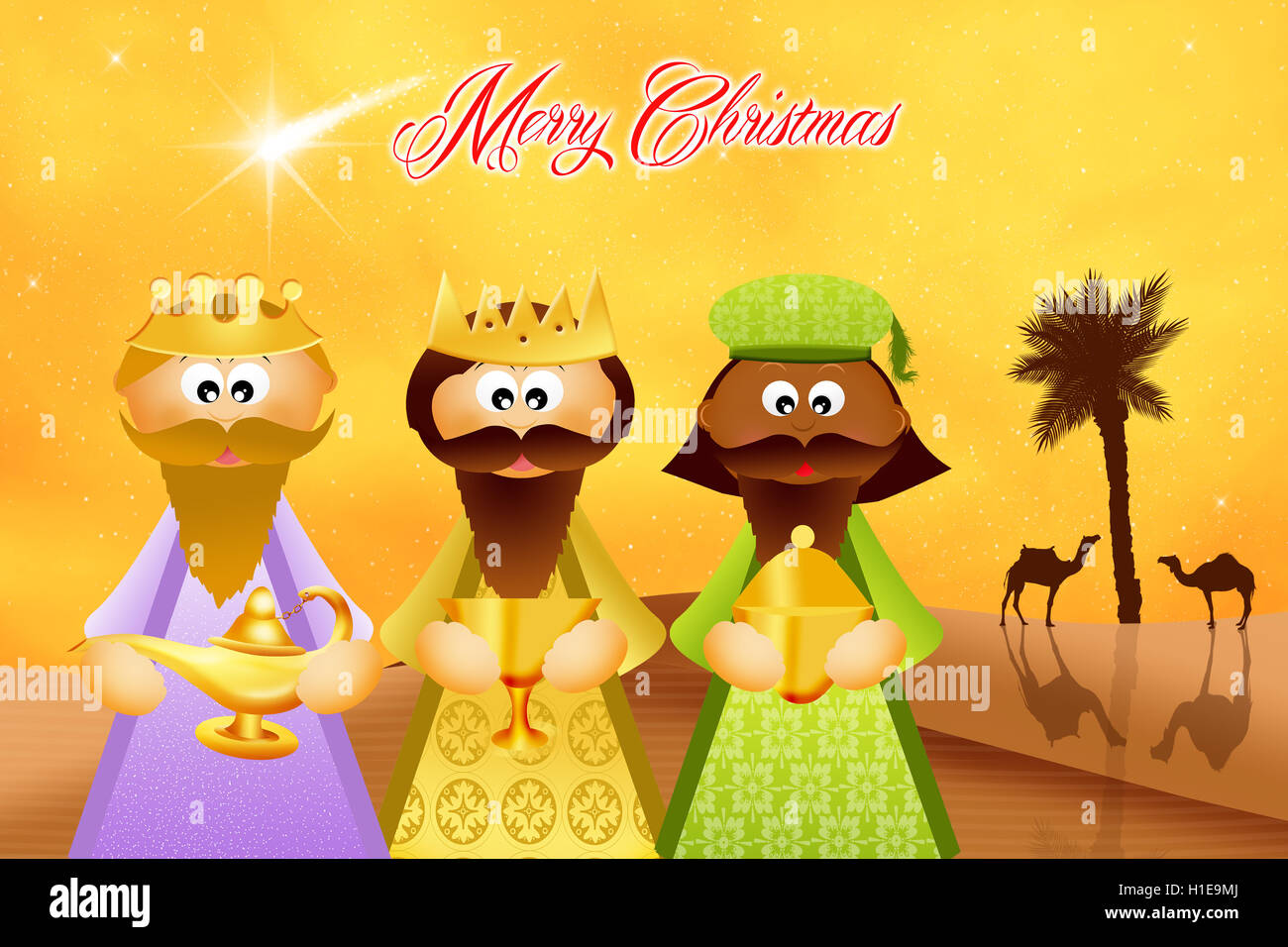 Three wise men hi-res stock photography and images - Alamy