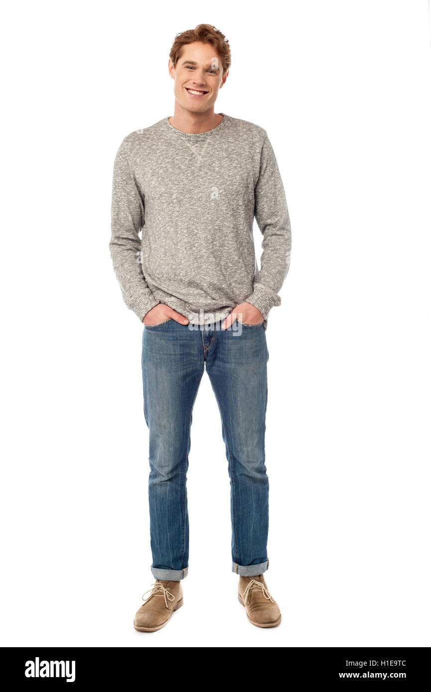 Cool handsome man in Cut Out Stock Images & Pictures - Alamy