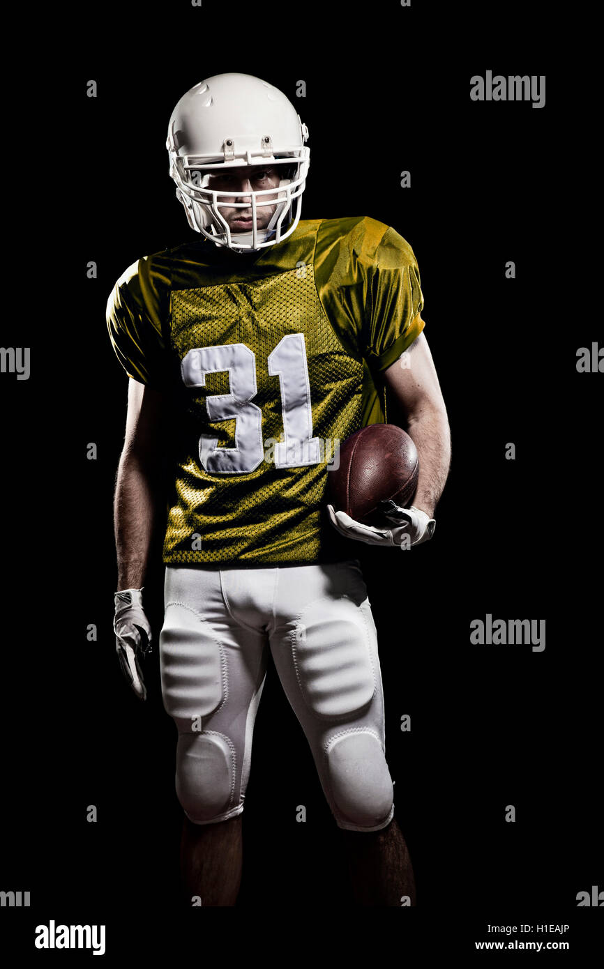 Football Player with number Stock Photo - Alamy