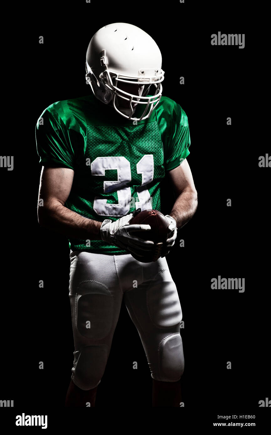 Football Player with number Stock Photo - Alamy