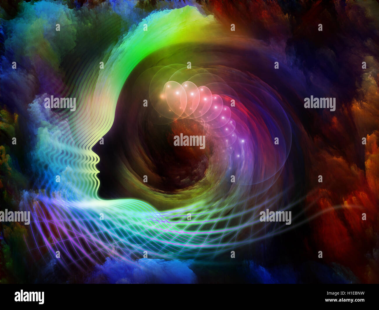 Lights of the Soul Stock Photo - Alamy