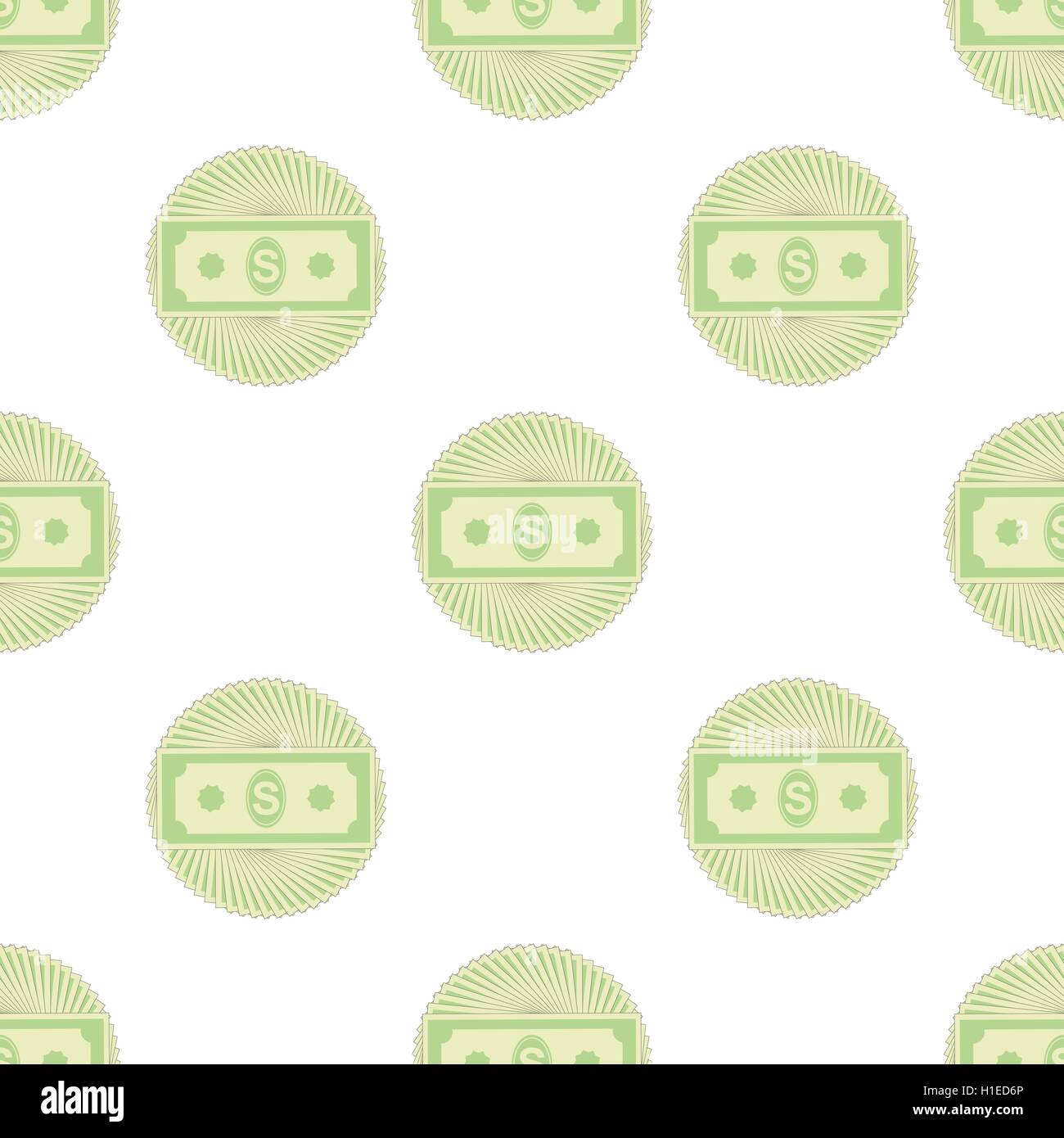 Set of Paper Dollars Seamless Pattern Stock Vector Image & Art - Alamy