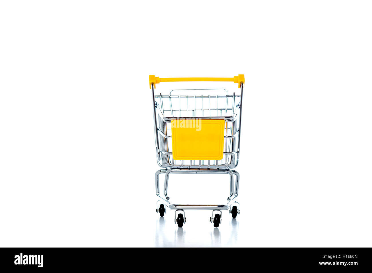 Empty shopping cart Stock Photo - Alamy