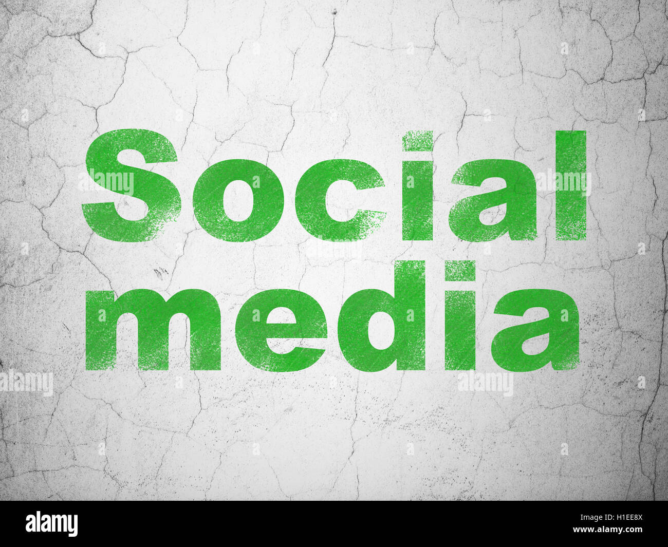 Social network concept: Social Media on wall background Stock Photo - Alamy