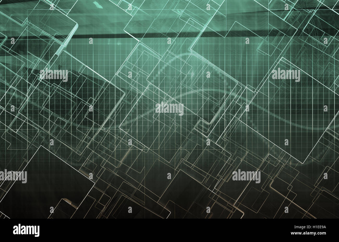 Aerospace engineering blueprints hi-res stock photography and images ...