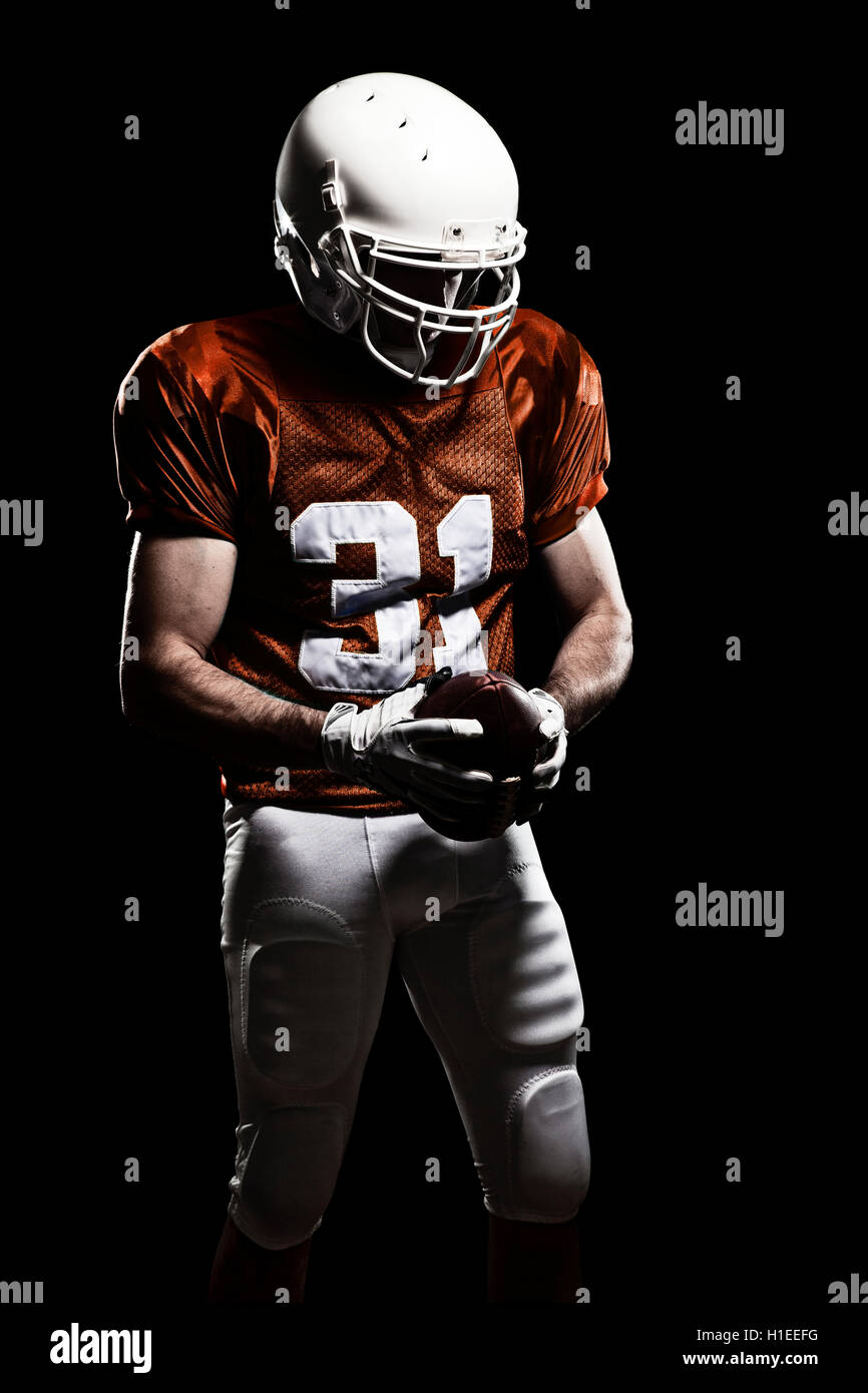 Football Player with number Stock Photo - Alamy