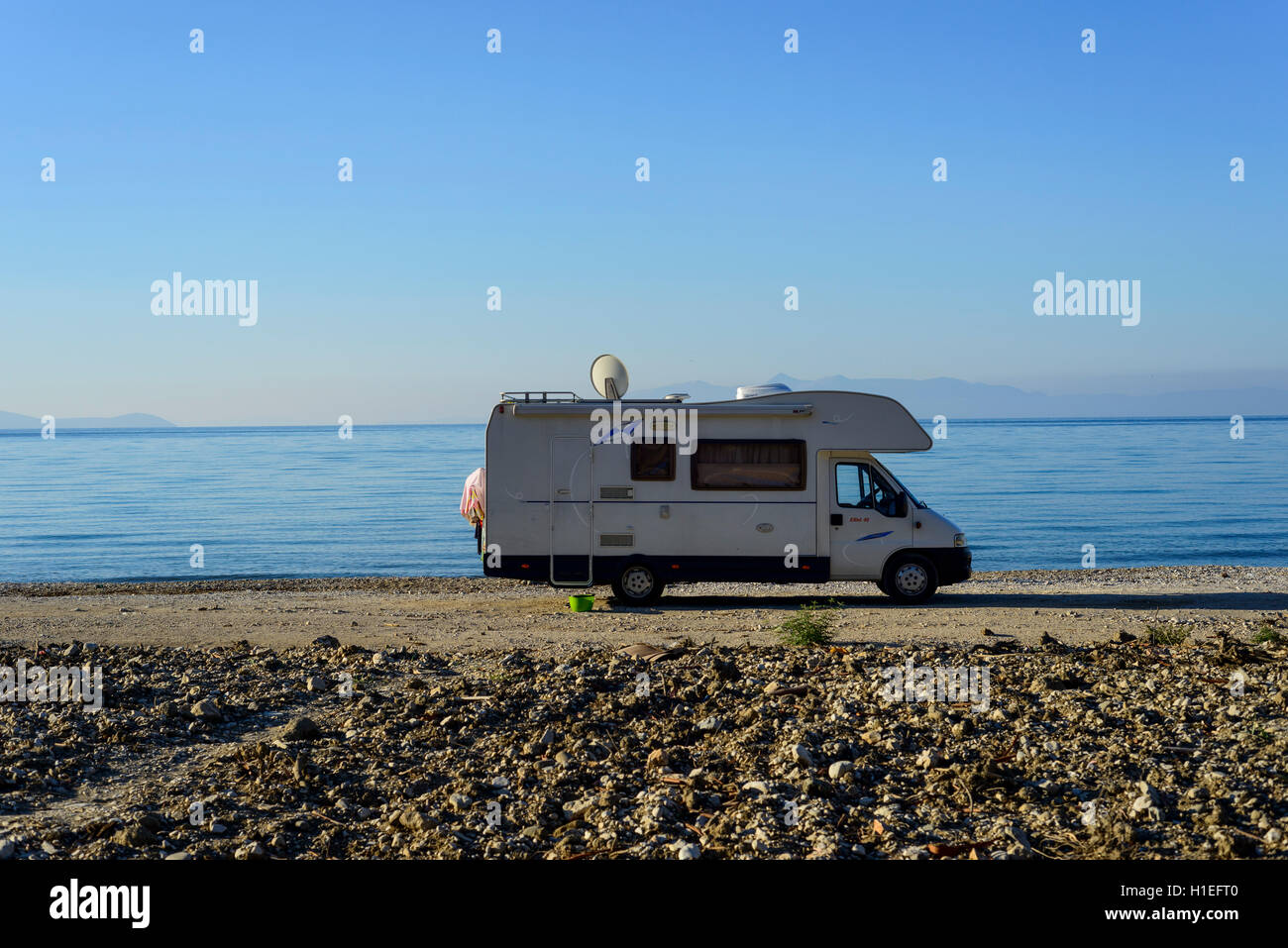 Qeparo beach, Albania Stock Photo - Alamy