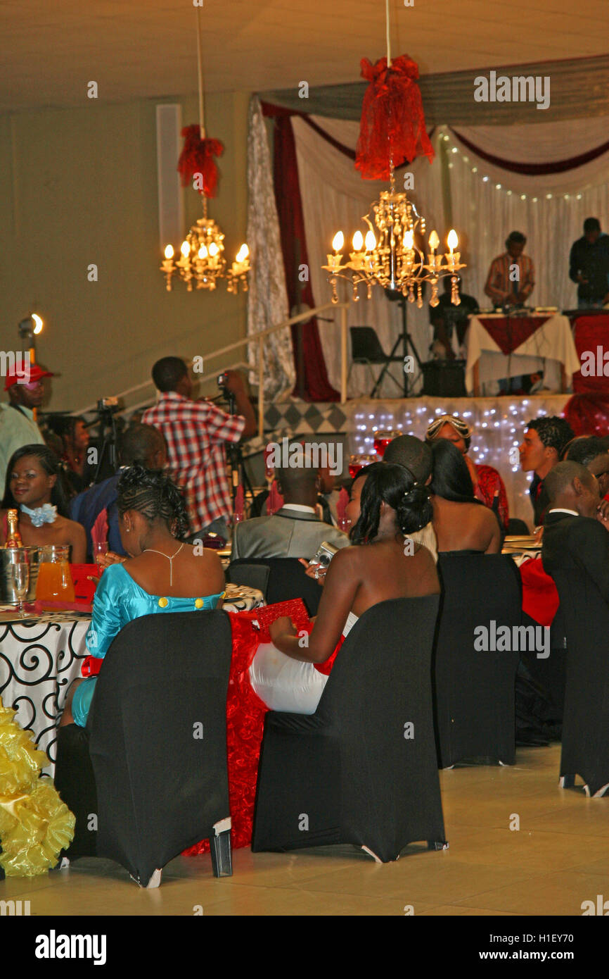 Matric farewell dance, St Mark's School, Mbabane, Hhohho, Kingdom of ...